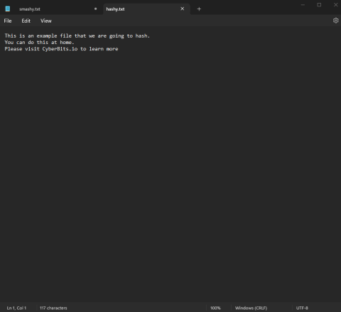 Comparing File Hash and Checksums in Windows (Hashing) | CyberBits