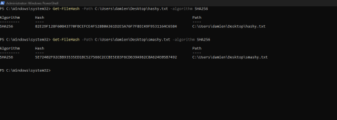 Comparing File Hash and Checksums in Windows (Hashing) | CyberBits